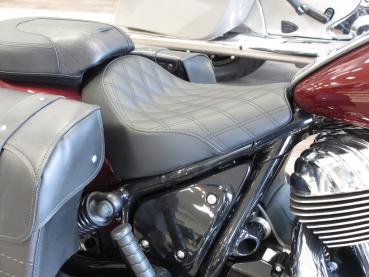 Indian-Only - Renegade Solo Seat - Indian Chief Steelframe - LS Black