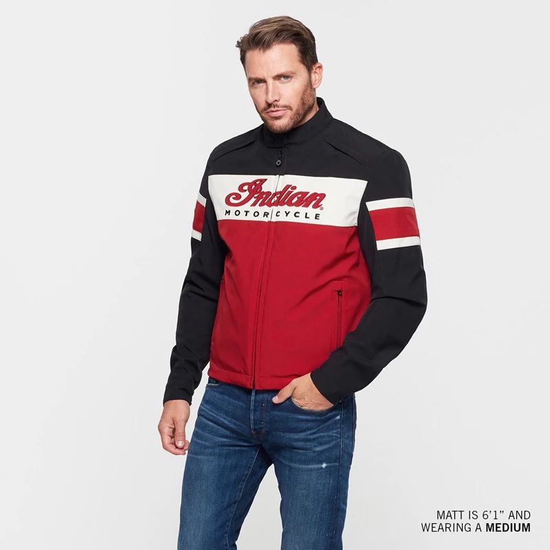 Indian-Only - MENS MADISON JACKET - RED