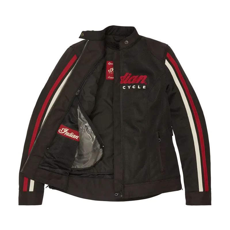 Indian-Only - WOMENS MILESTONE MESH JACKET - BLACK