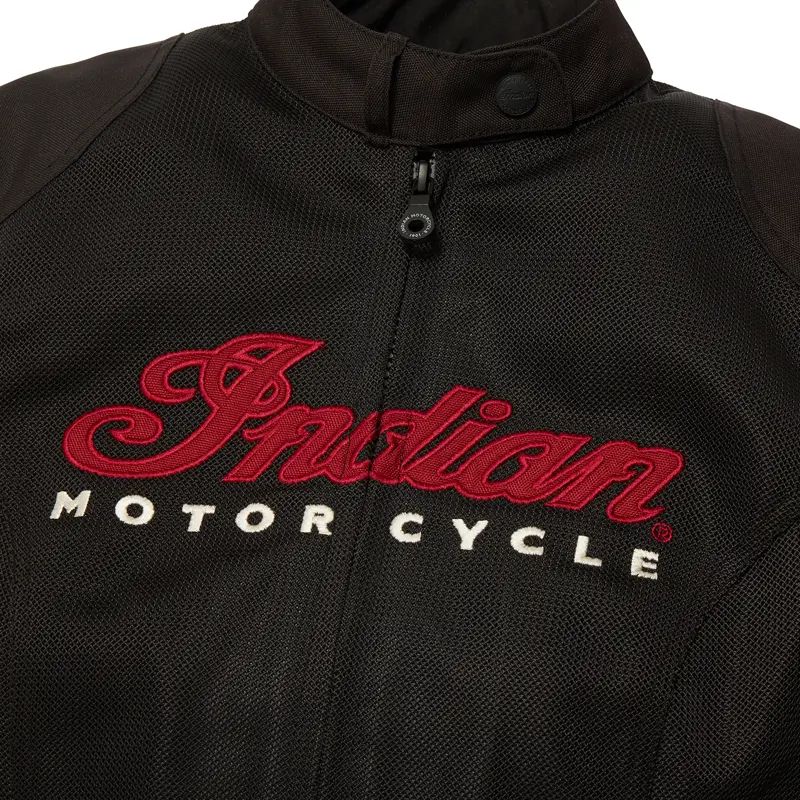 Indian-Only - WOMENS MILESTONE MESH JACKET - BLACK