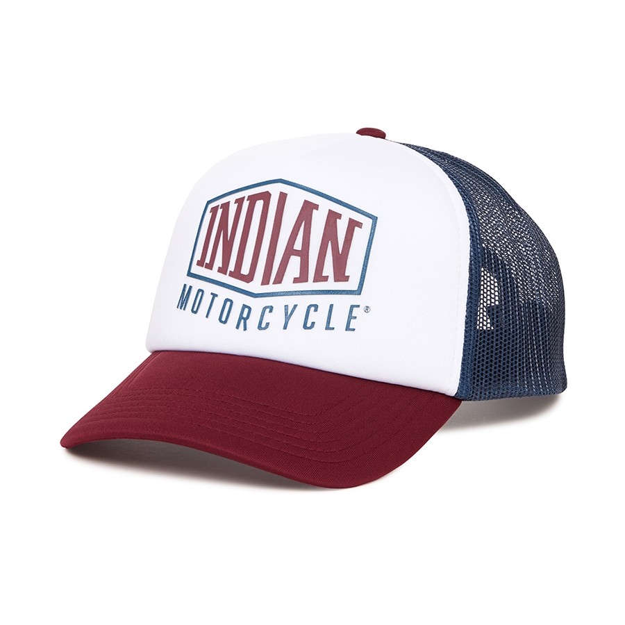 Indian-Only - MENS SHIELD LOGO TRUCKER HAT - MULTICOLOR