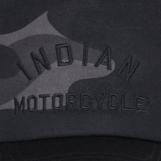 Indian-Only - EST.1901 CAMO CAP - BLACK