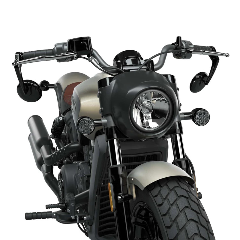 Indian-Only - SMOKED LED TURN SIGNALS - SCOUT BOBBER