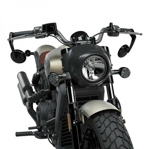 Indian-Only - SMOKED LED TURN SIGNALS - SCOUT BOBBER